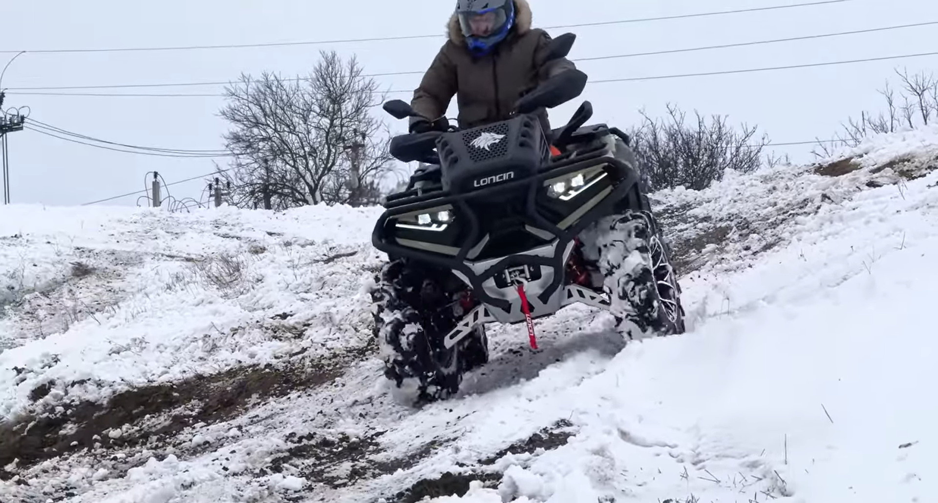 LONCIN XWolf 700L Mud Brings You Winter Fun - LONCIN ORV