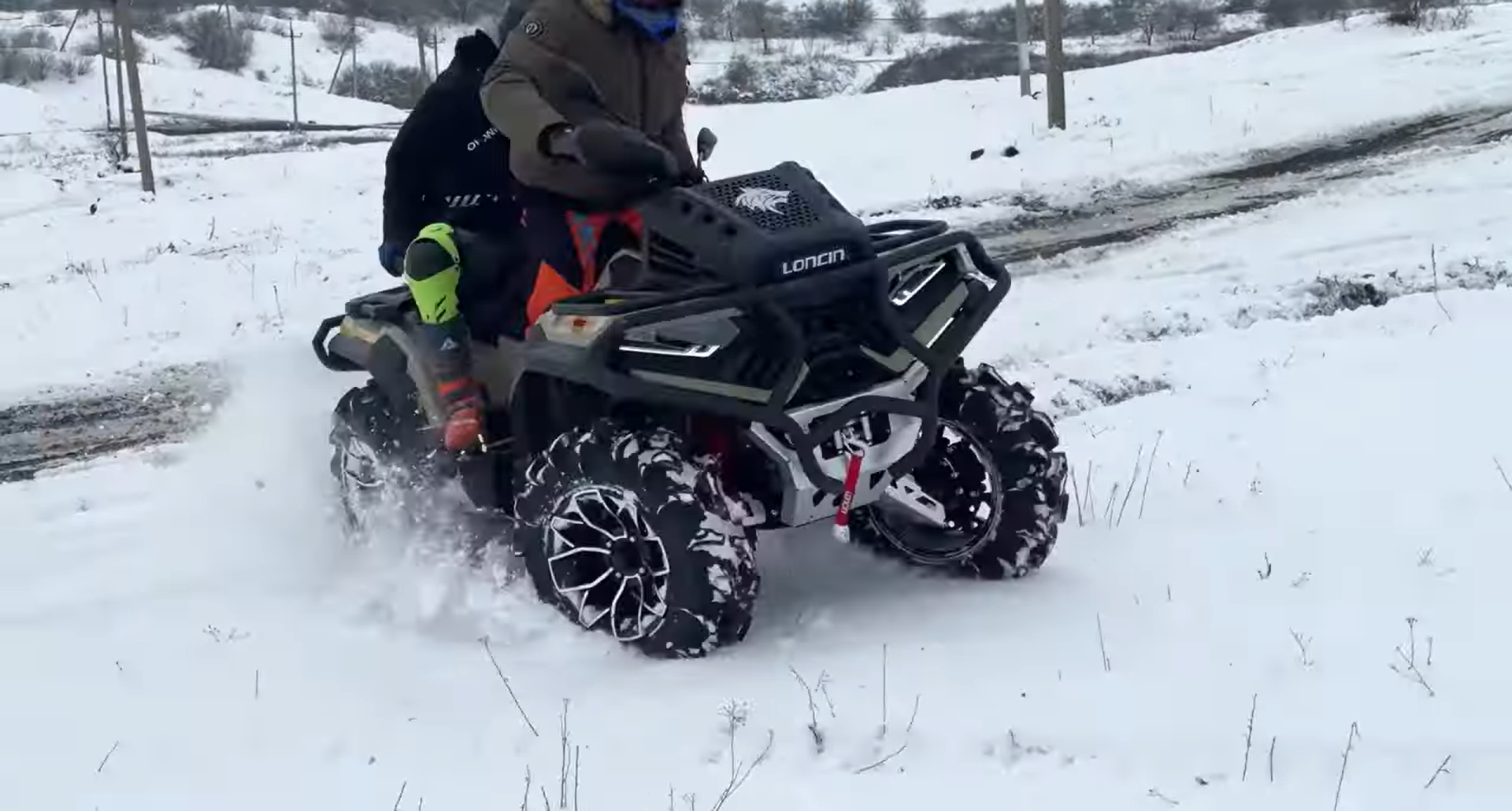 LONCIN XWolf 700 Mud: Riding Tips For Winter Conditions - LONCIN ORV